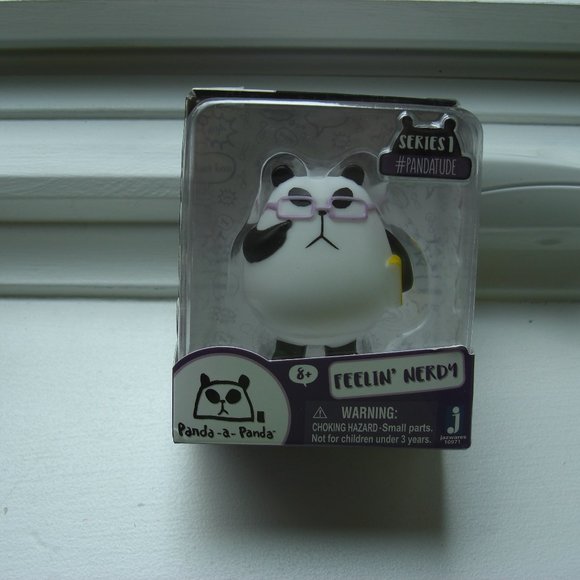 Toys | Panda A Panda Pandatude Feelin Nerdy Series 1 Figure Collectible ...